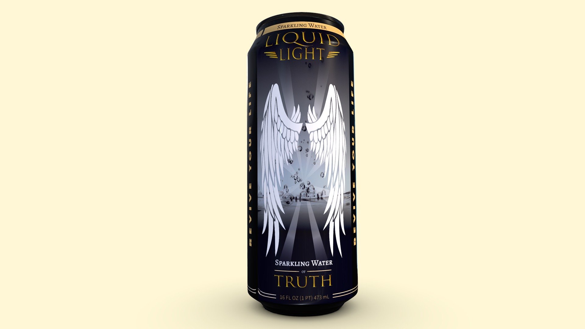 16oz-Liquid Light - Sparkling Truth - UPDATED - Download Free 3D model ...