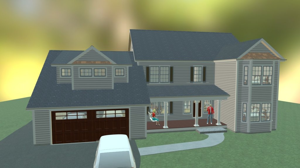 Weston New Home - 3D model by Design Build Solutions ...