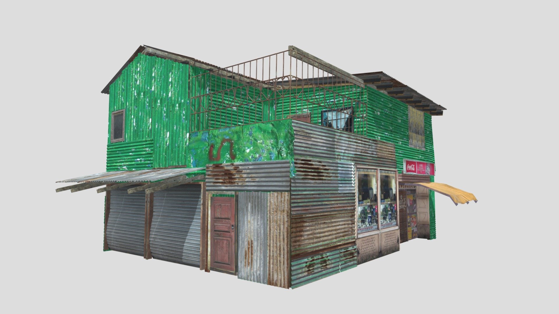 Shanty villa fbx - Download Free 3D model by Rouge-Nation (@rougenation ...