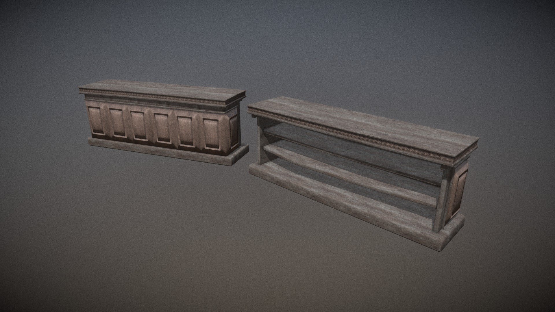 Old Tavern Desk - Buy Royalty Free 3D model by inedible.red ...