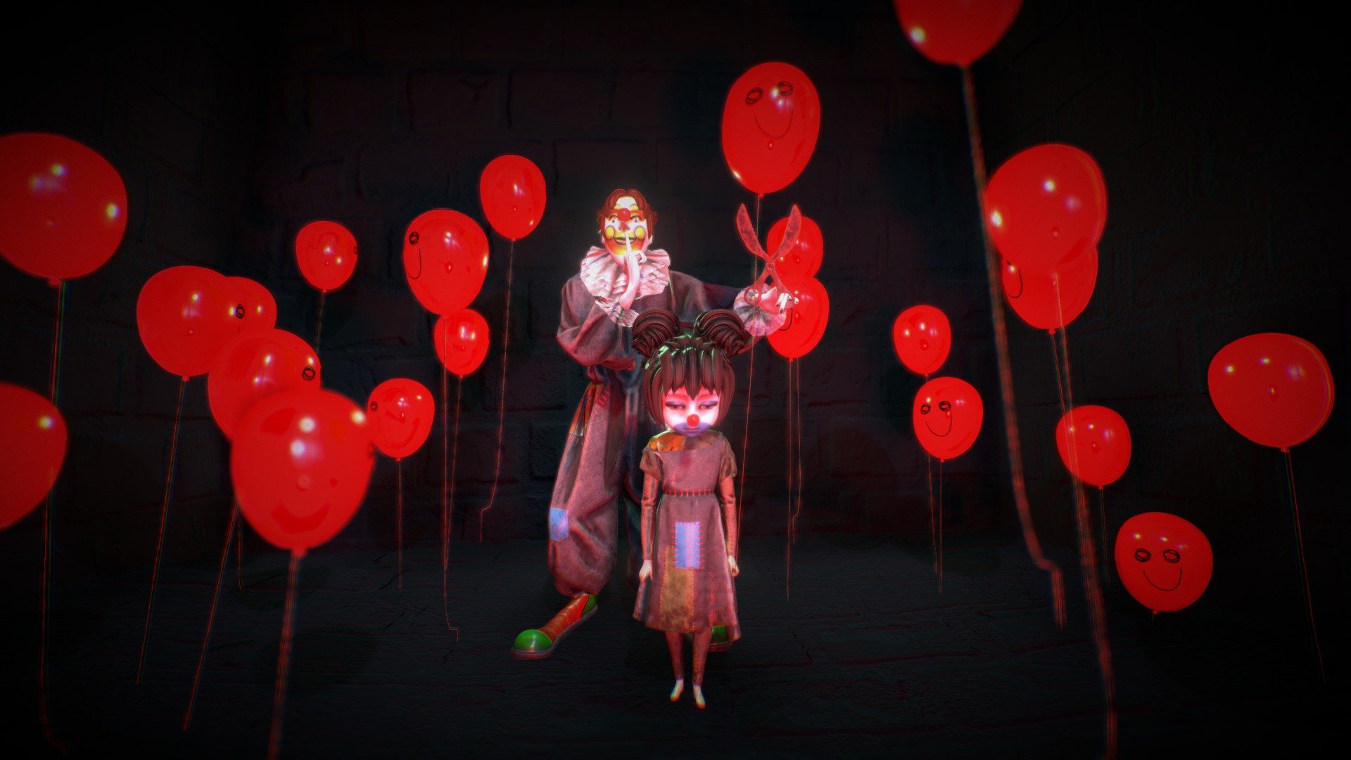 Devil Clown - 3D model by mad_cactus_soda [1eff9ba] - Sketchfab