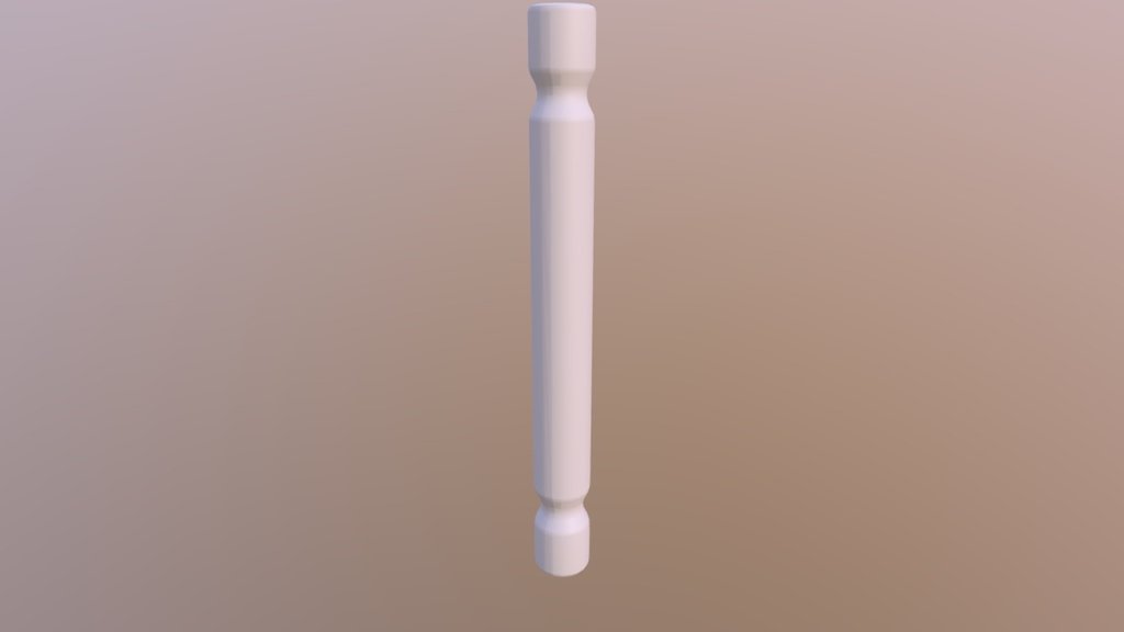 Rolling Pin - 3D model by benparkinson [1f0235a] - Sketchfab