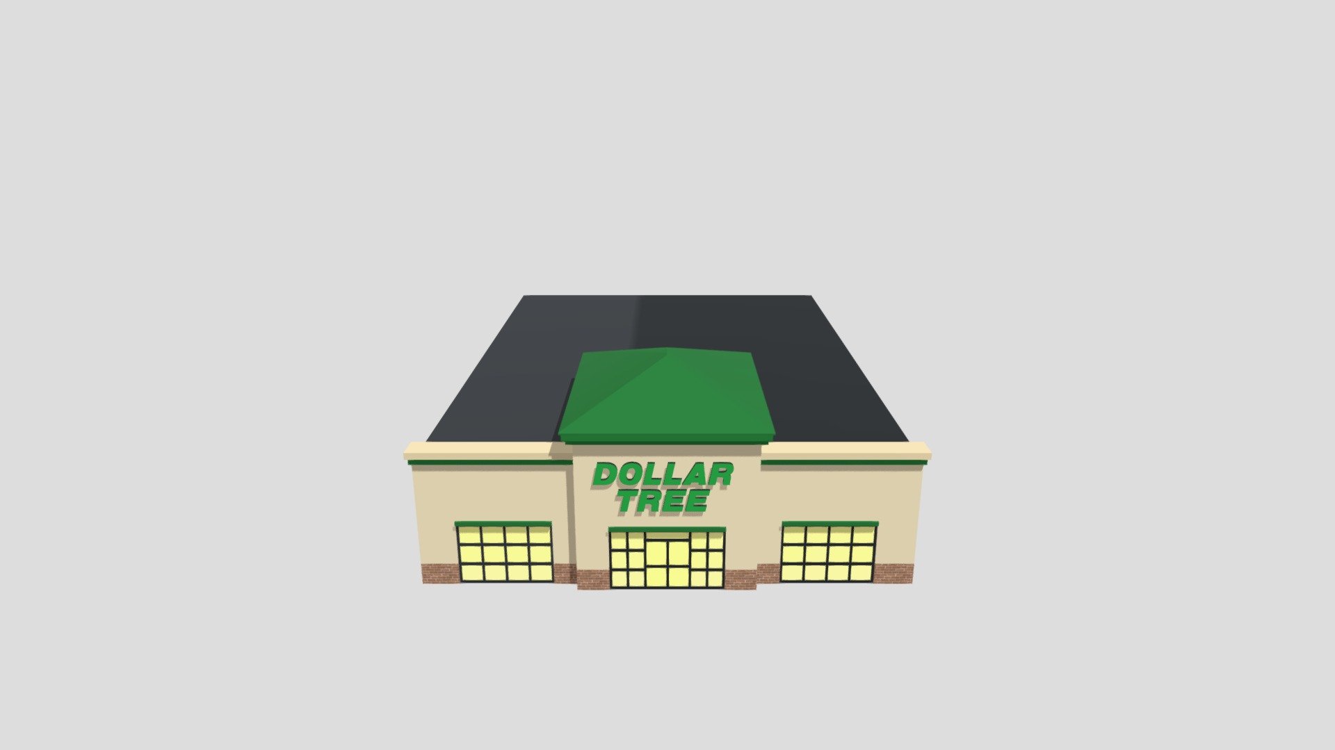 Dollar Tree - 3D model by VR_Jen [1f02542] - Sketchfab