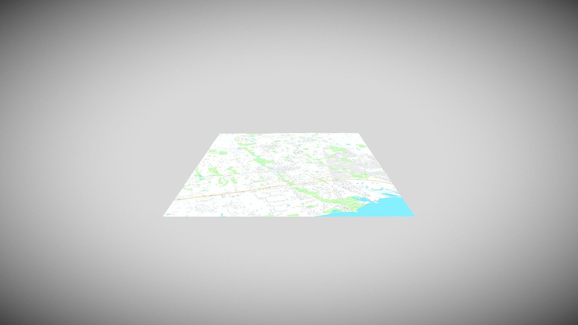 Oshawa_Map - 3D model by dixit.patel [1f0270f] - Sketchfab