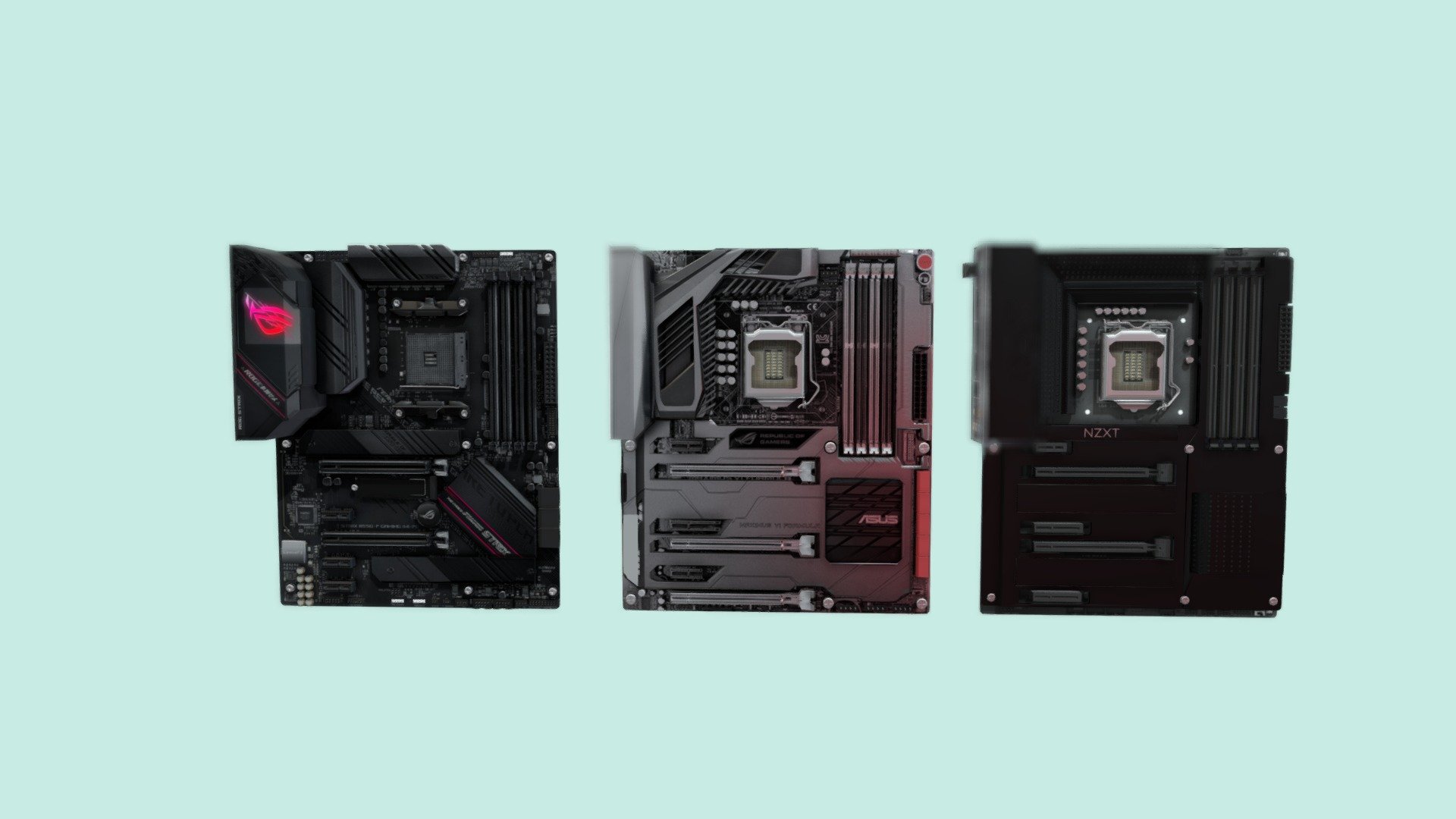Motherboards - Download Free 3D model by Vivien Deroche (@blue-odym ...