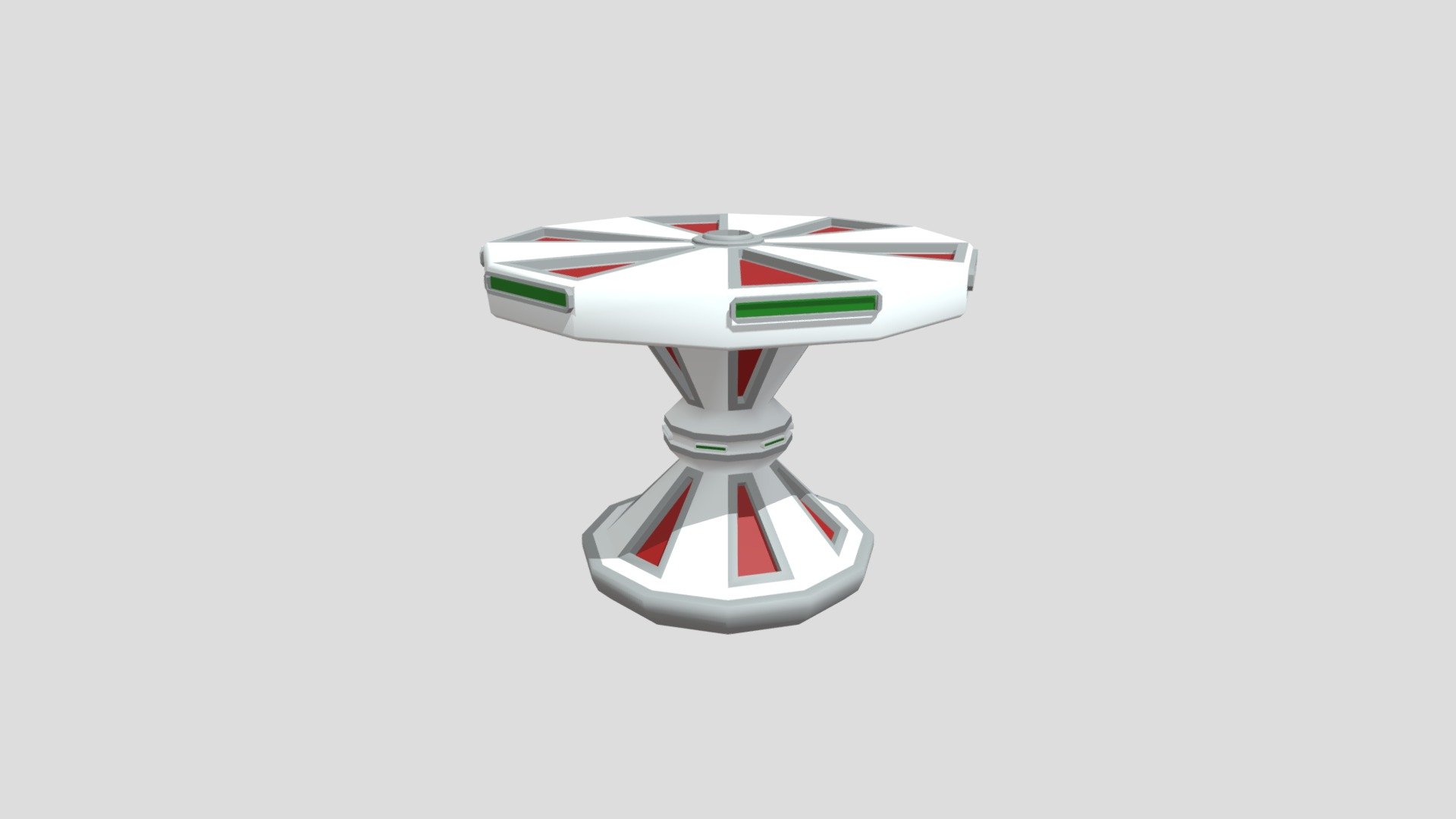Low- Poly Sci- Fi Reading Table - 3D model by Connor_Appleton ...