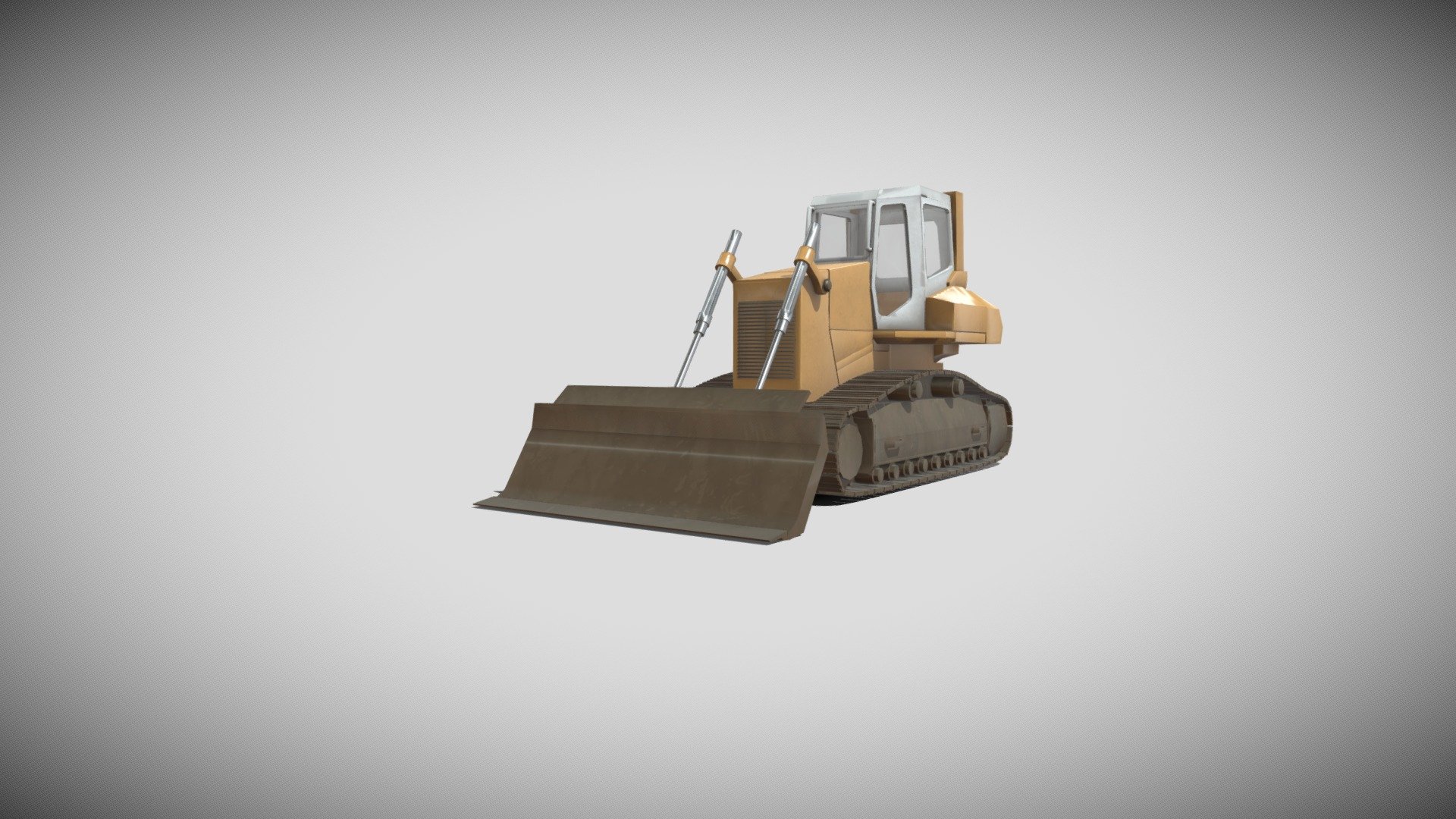 Animated Bulldozer - Buy Royalty Free 3D model by lampyre3d [1f05d59 ...