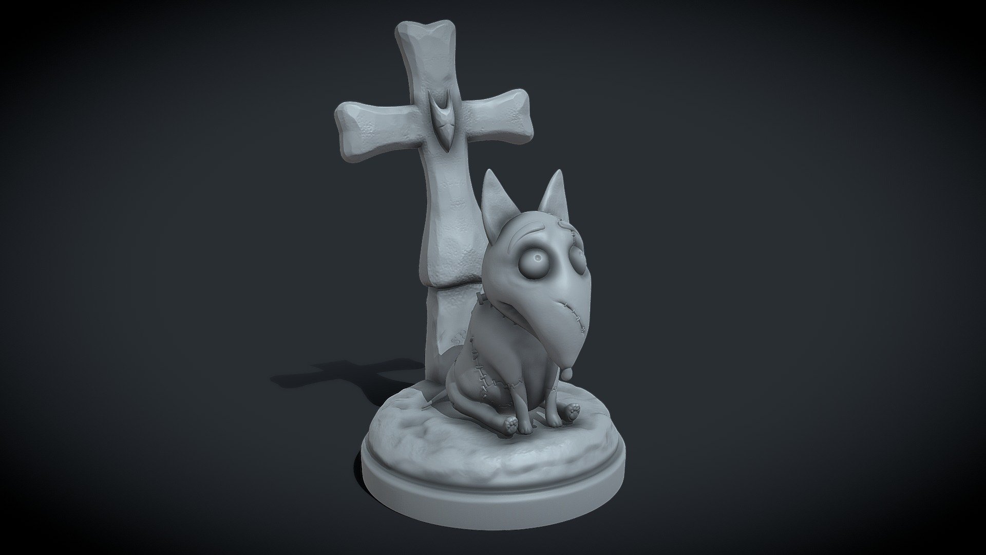 Sparky from Frankenweenie - Buy Royalty Free 3D model by crazysculptor [1f06961] - Sketchfab Store