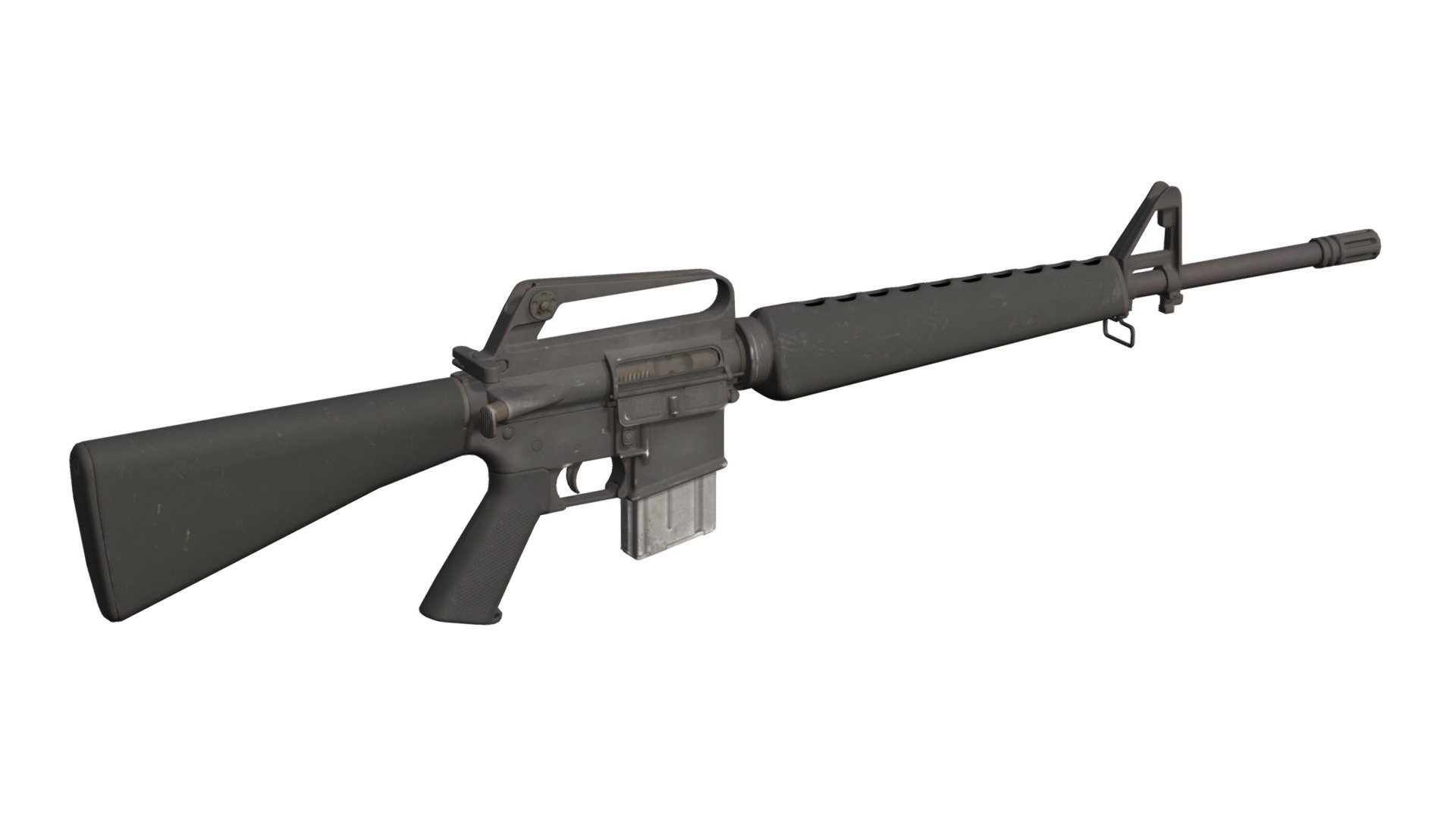 M16 Rifle - 3D model by momsboxtv [1f0806c] - Sketchfab