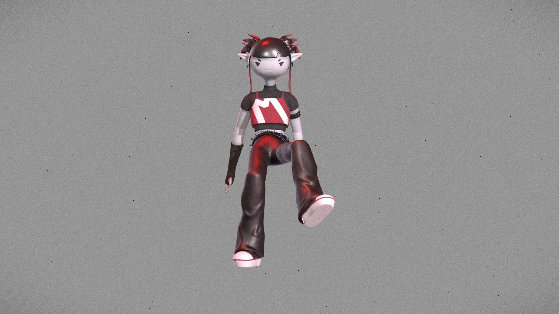 Marceline - 3D model by esmeraldum [1f0949f] - Sketchfab