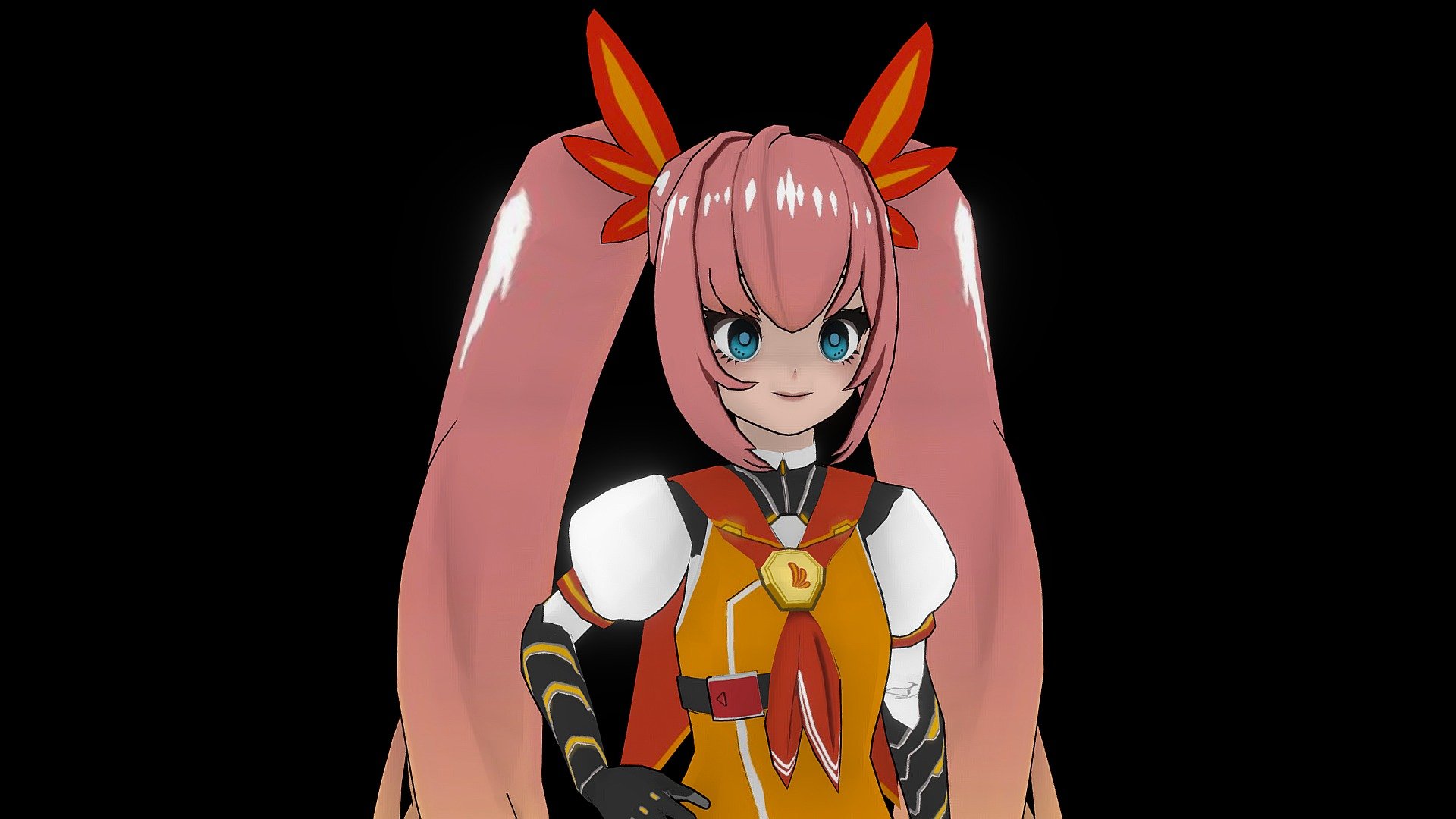 Kana - Download Free 3D model by Blueky [1f09cbe] - Sketchfab