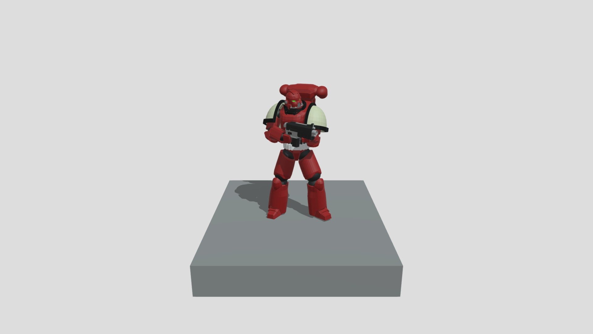 Tactical Marine - 3D model by Zero3nd [1f0acb3] - Sketchfab