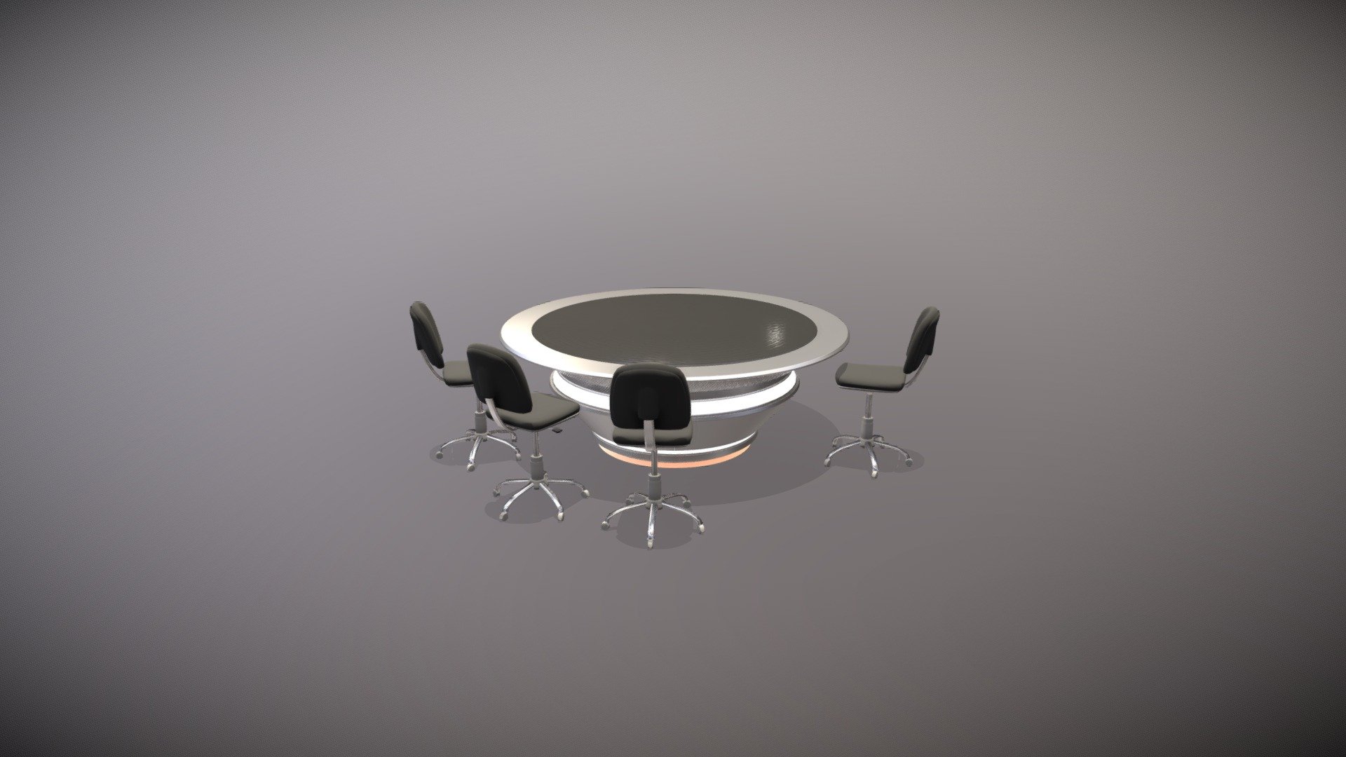 HIWAR - ALSAAH TABLE - Download Free 3D model by Naseem (@The80s ...