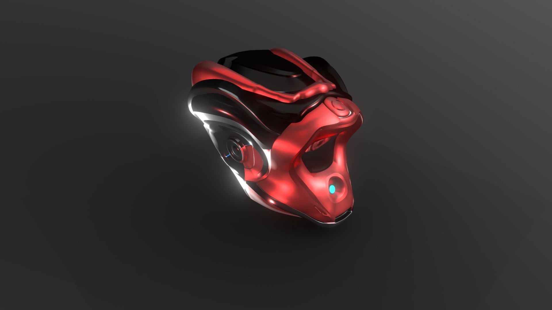 Scifi Space Helmet Original - Download Free 3D model by 3DMode ...