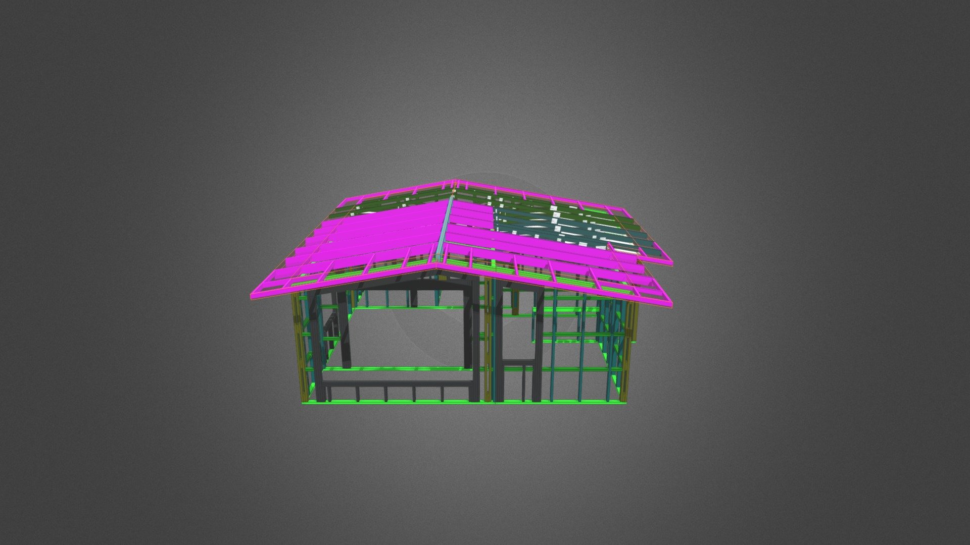 13 TAYLOR ROAD - TRUSS DESIGN - 3D model by TrussDesign-02 [1f0c39c ...