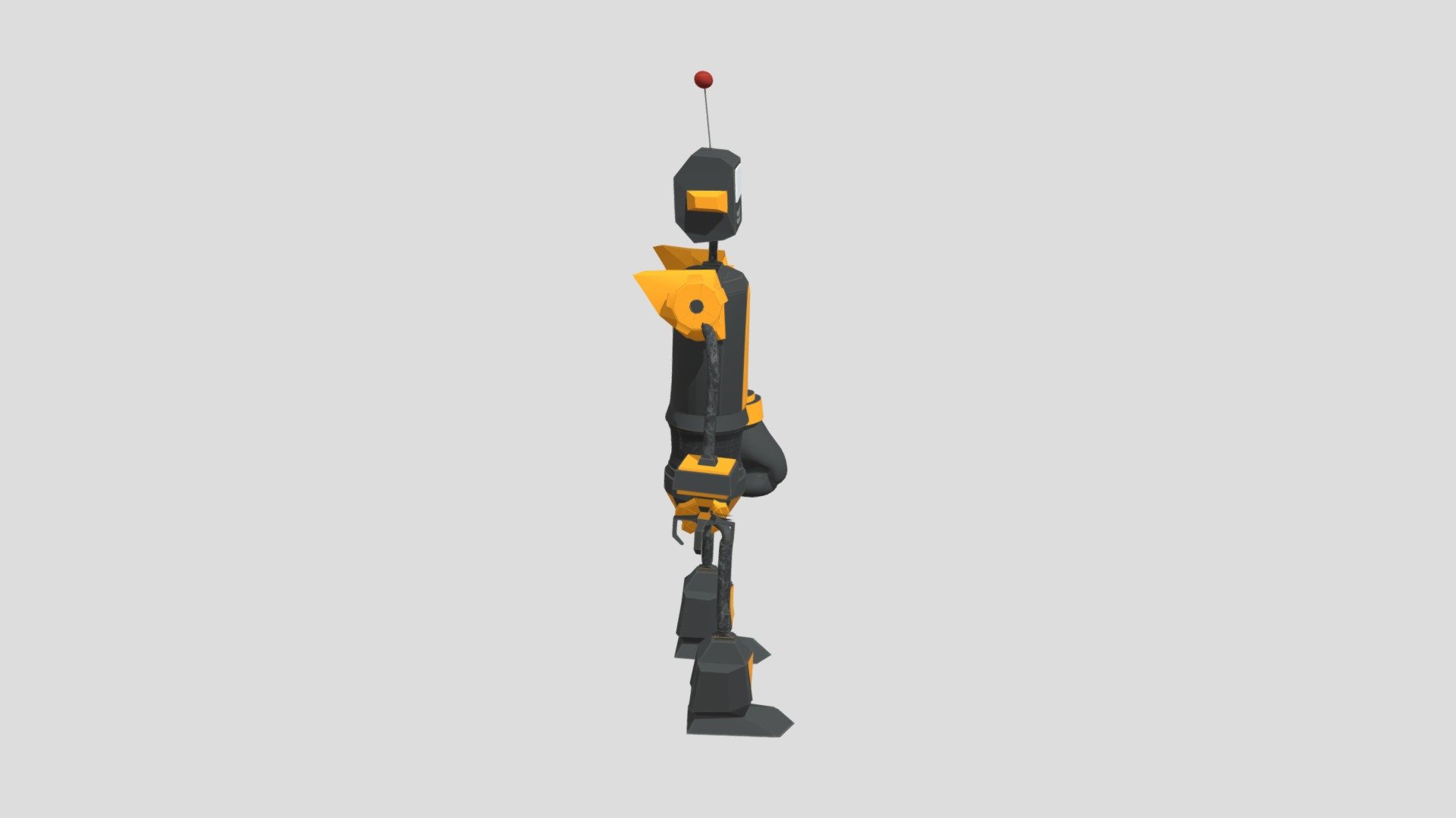 Cartoon Robot model - Download Free 3D model by Dom_C [1f0c491] - Sketchfab