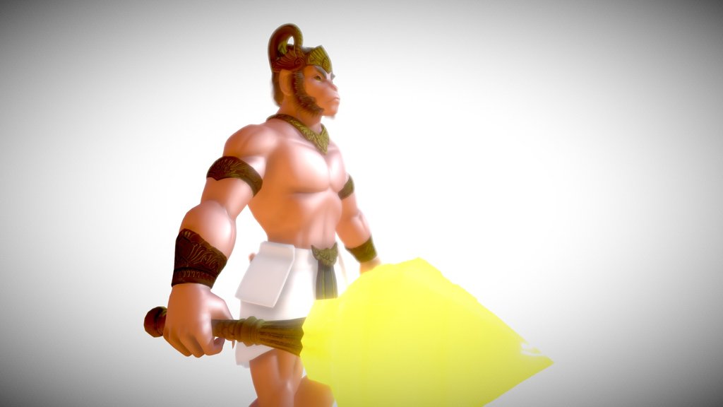 hanuman - A 3D model collection by bajajgourisha - Sketchfab