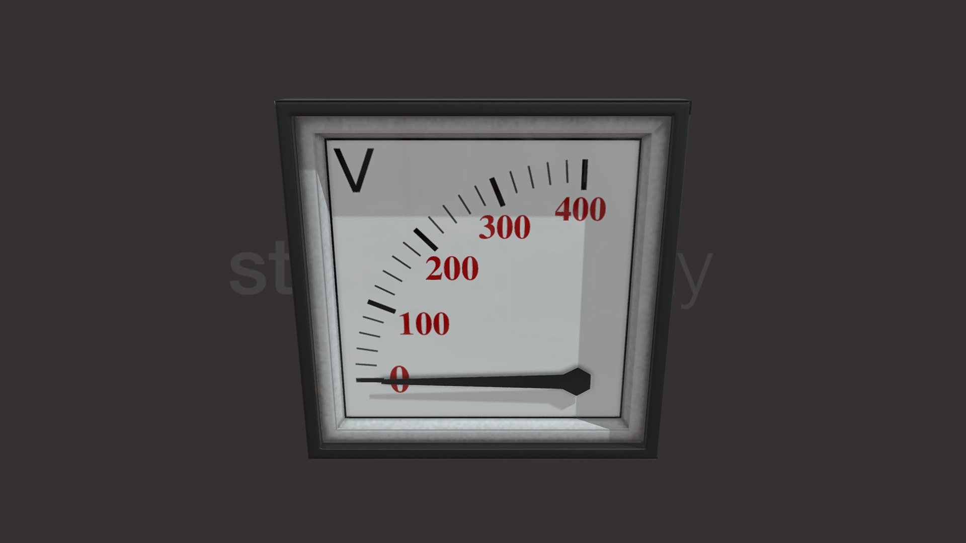 PR0098 VOLTMETER - 3D model by steeluniversity [1f0da76] - Sketchfab