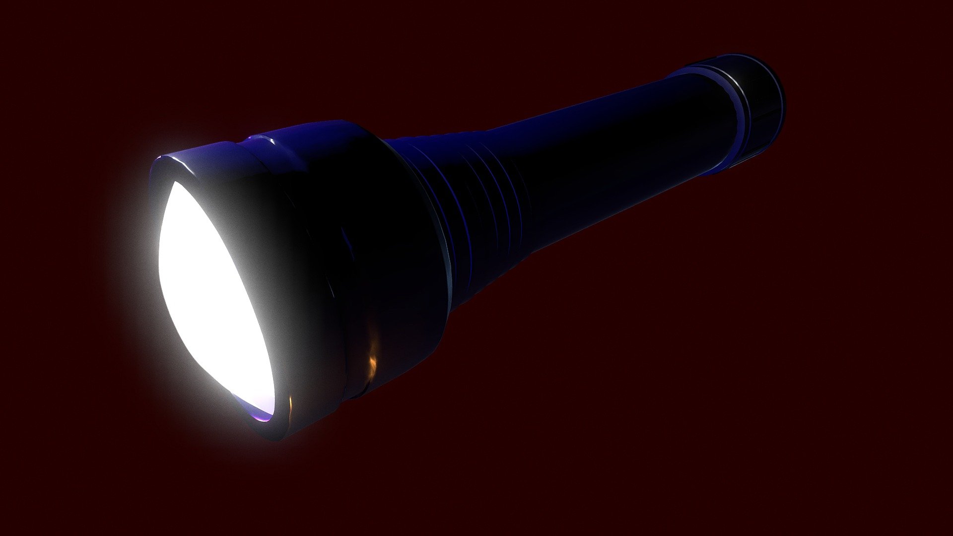 Flashlight 3D model - Buy Royalty Free 3D model by Gabriel Diego ...