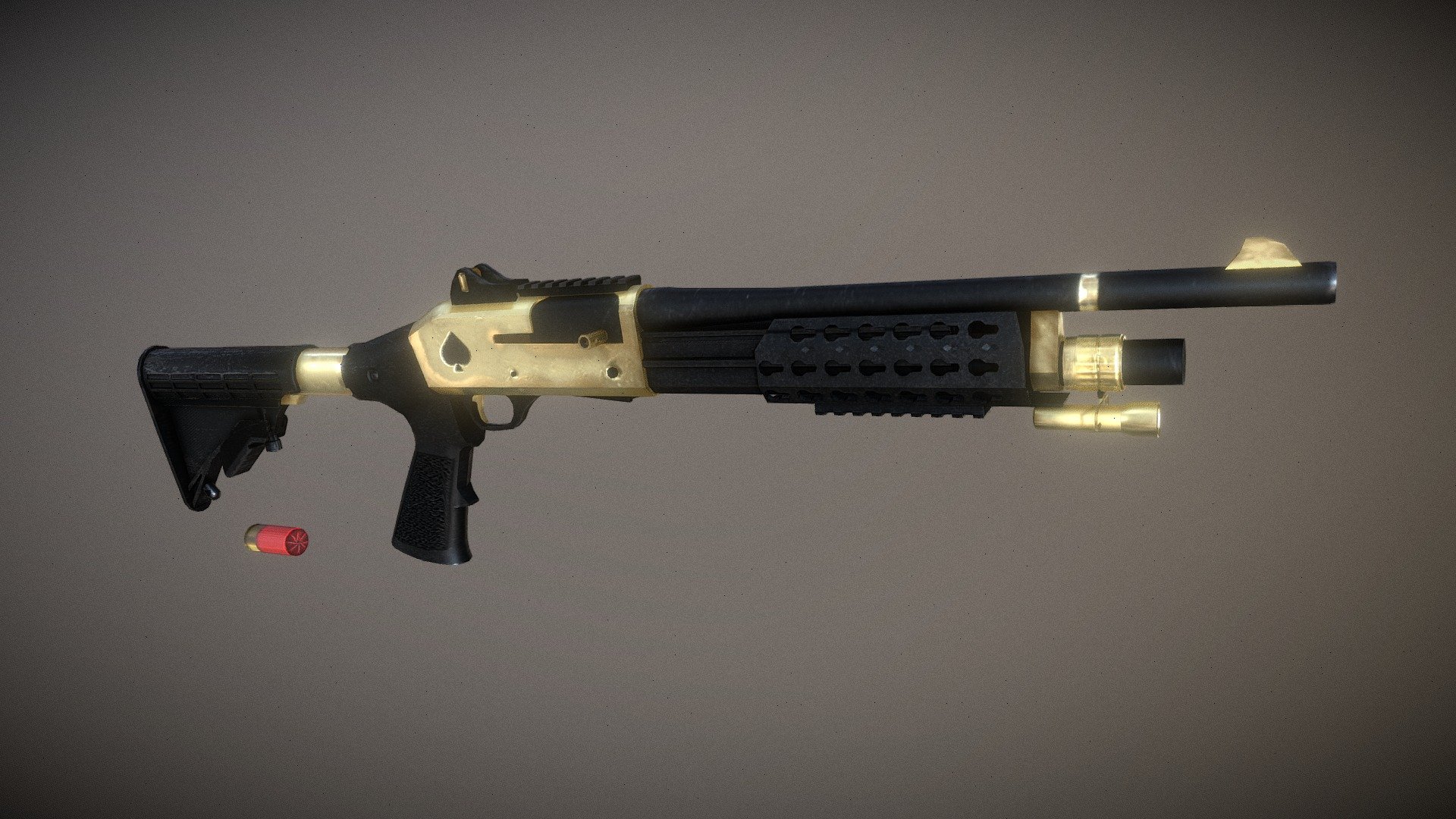 Benelli M3 Super 90 - Download Free 3D model by nebula075 [1f0f32e ...