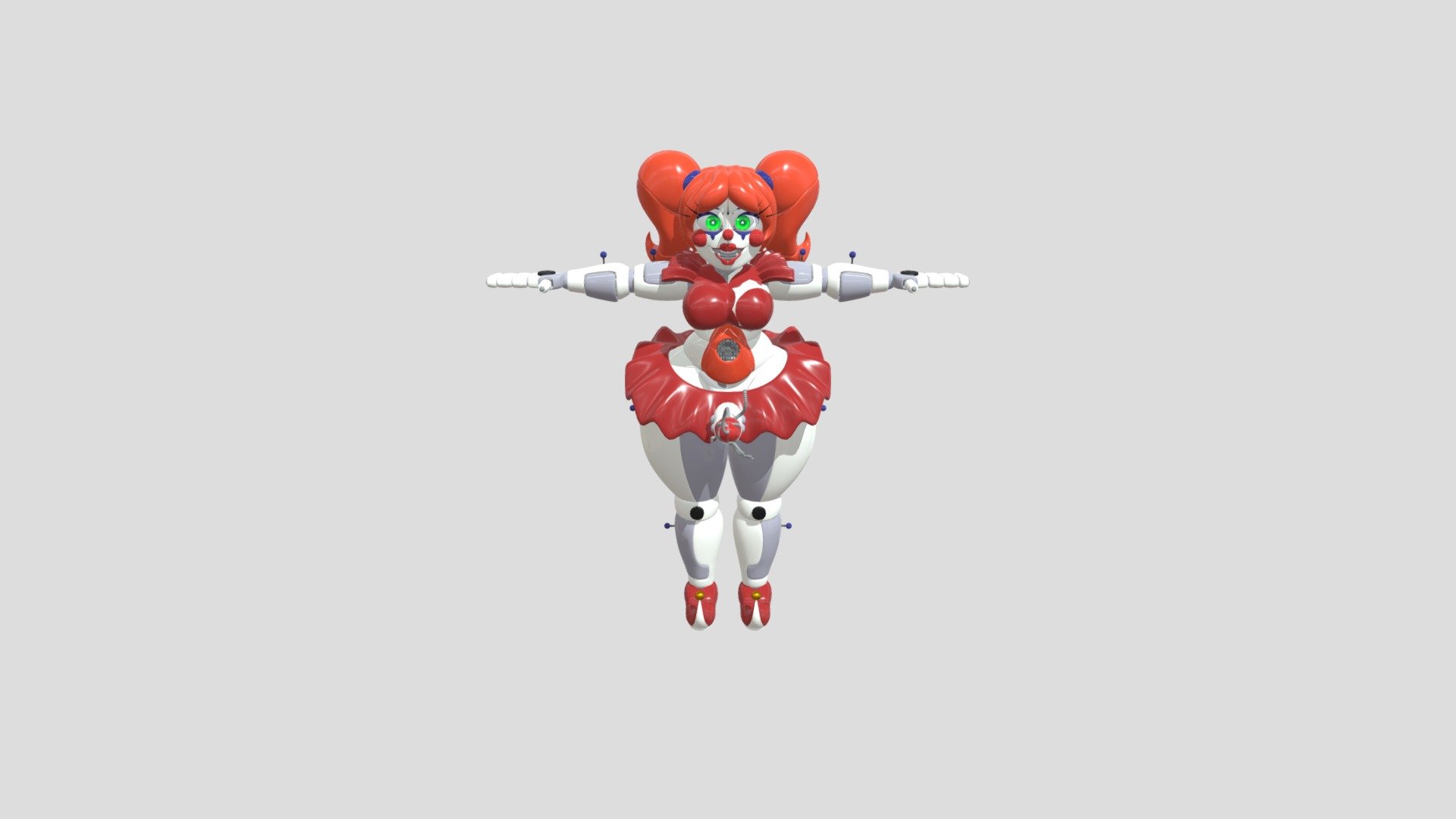 Circus Baby CosmicTrance Release - Download Free 3D model by FREEMODELS ...