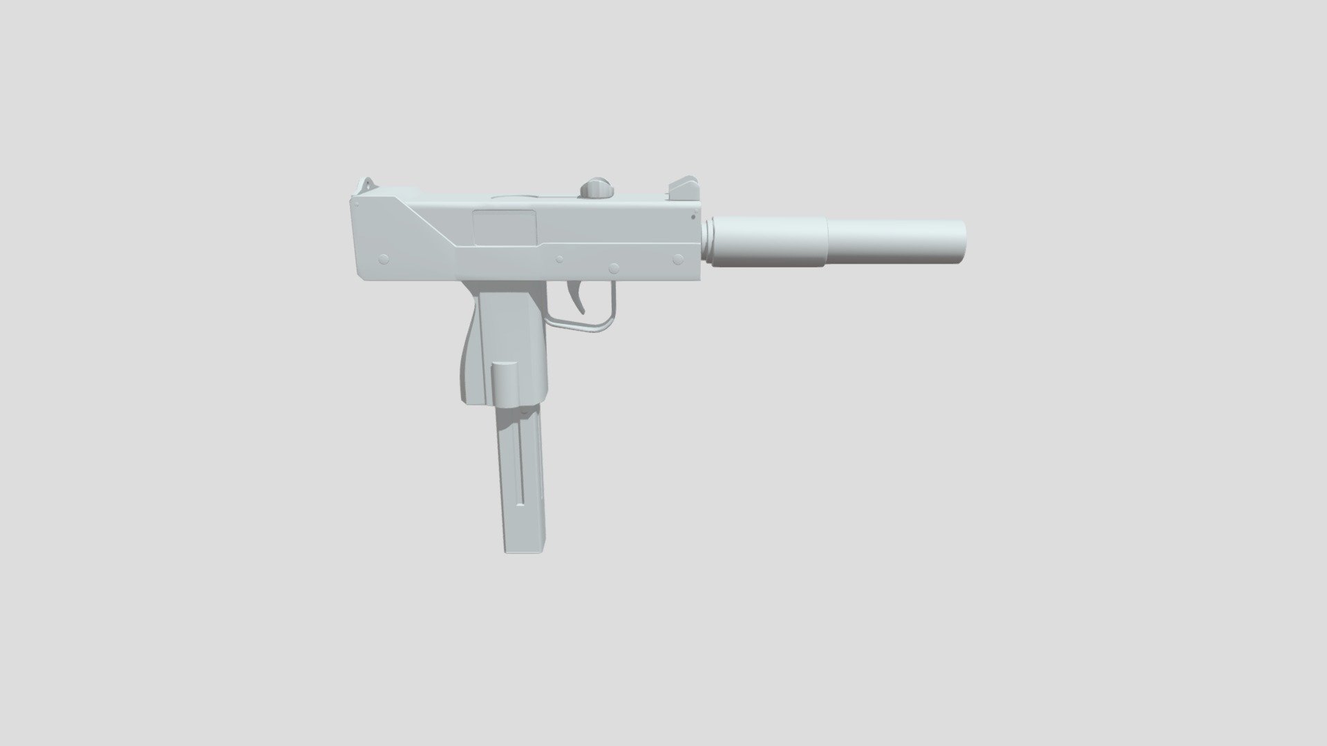 Mac 10 - 3D model by Asif.Iqbal.Bhuiyan [1f127b4] - Sketchfab
