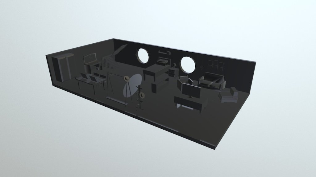 Loft - 3D model by luizabarreto [1f12e13] - Sketchfab