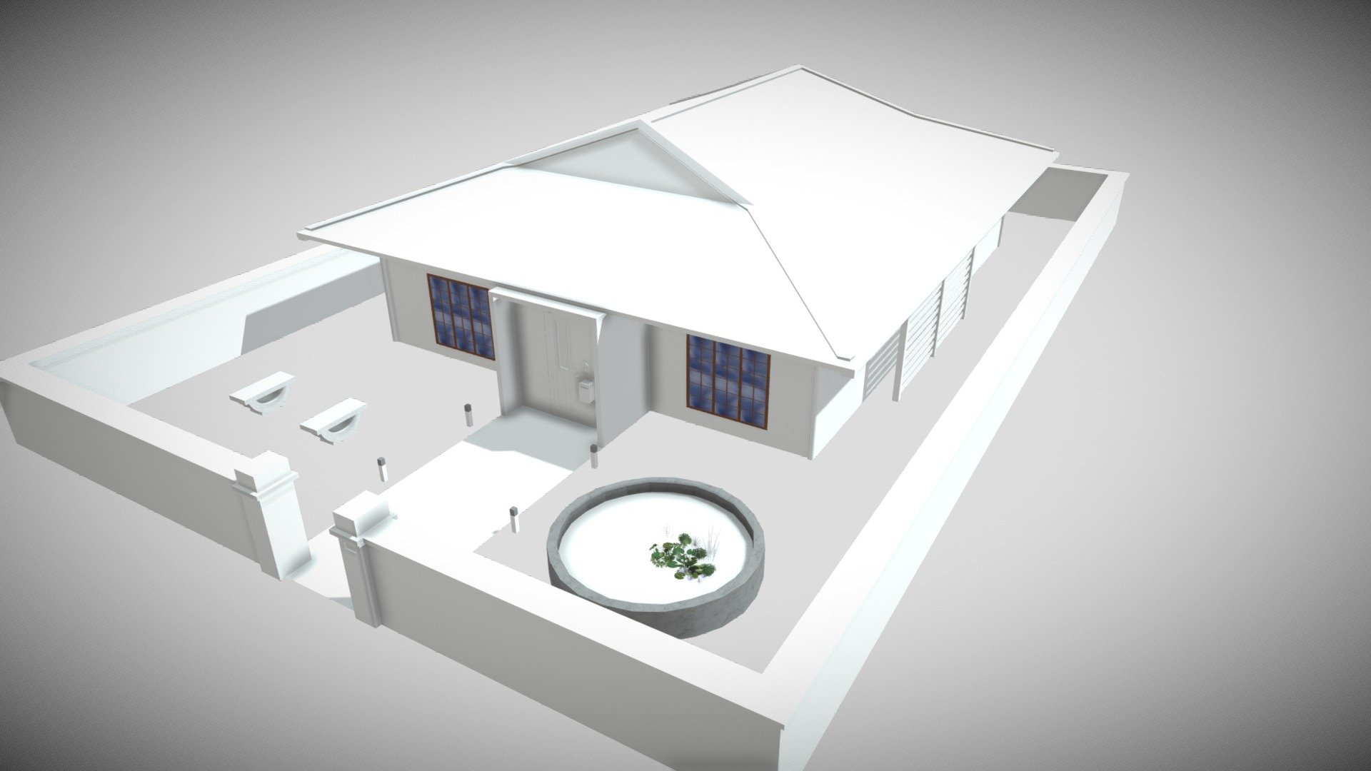 Japanese House - Download Free 3D model by neutralize (say thanks ...