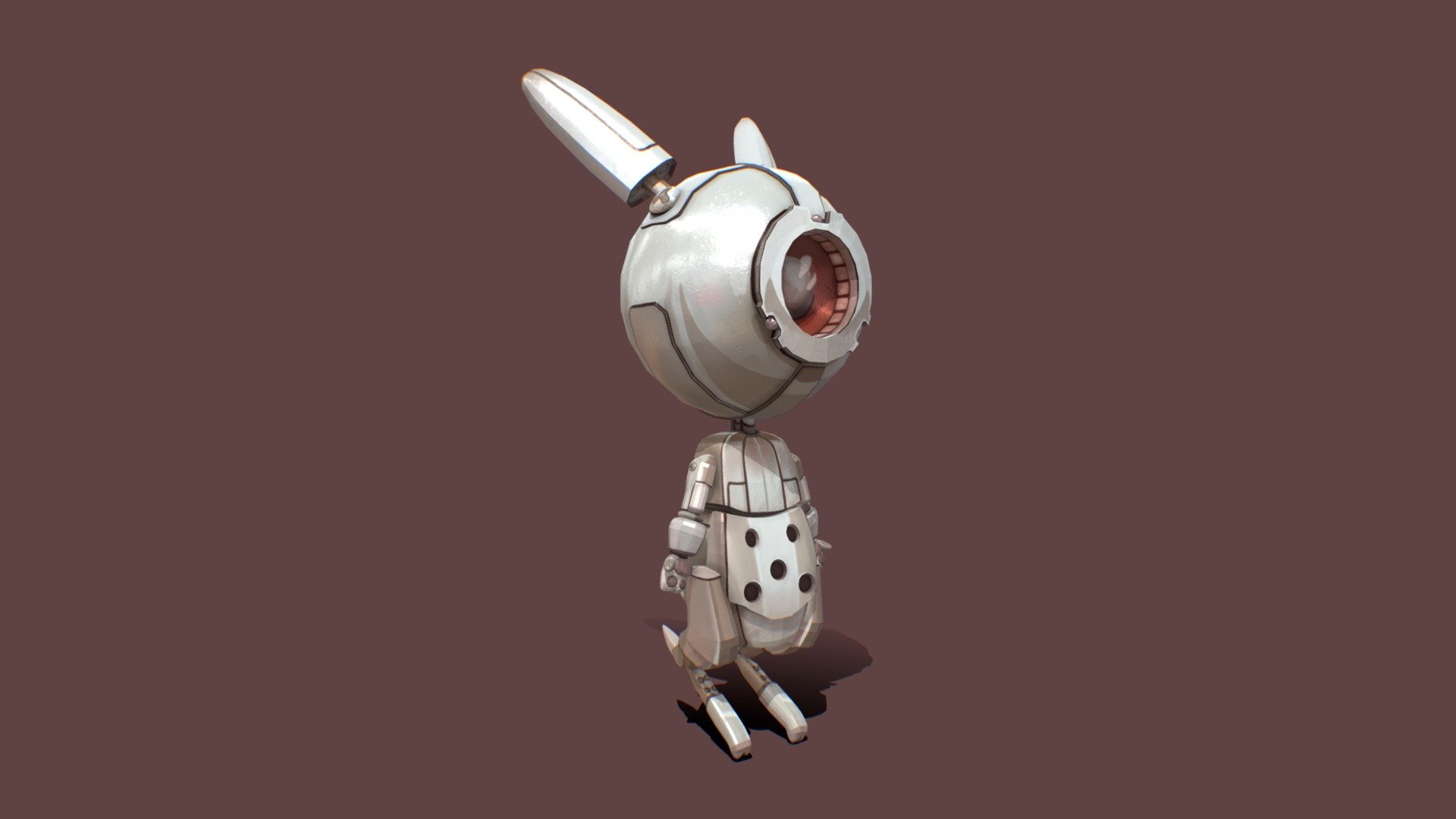 Robot Bunny - 3D model by huiler [1f164a0] - Sketchfab