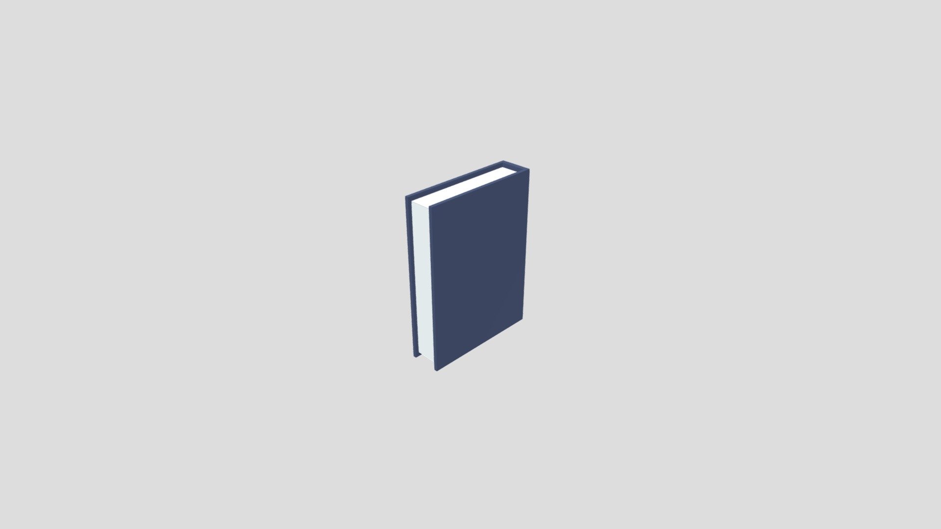 Low-Poly Book - Download Free 3D model by Scarface (@neymarf) [1f168fc ...