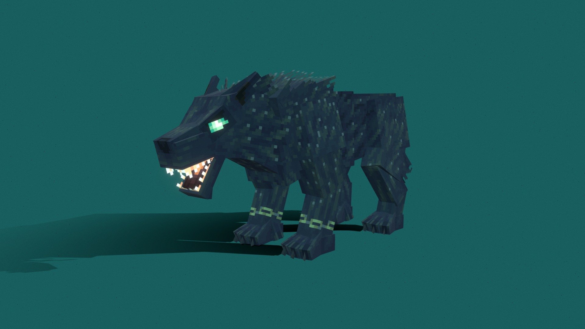 The Fenrir Minecraft - 3D model by kaaniva [1f16996] - Sketchfab