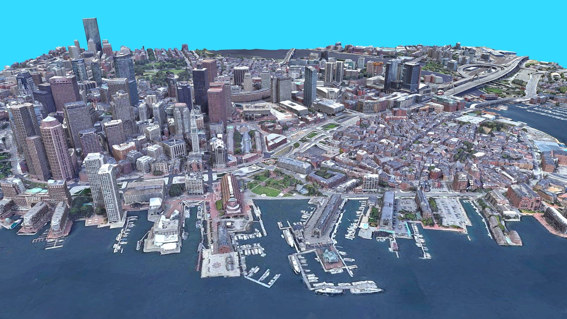 Cityscape Boston, USA - Buy Royalty Free 3D model by LibanCiel [1f16c72 ...
