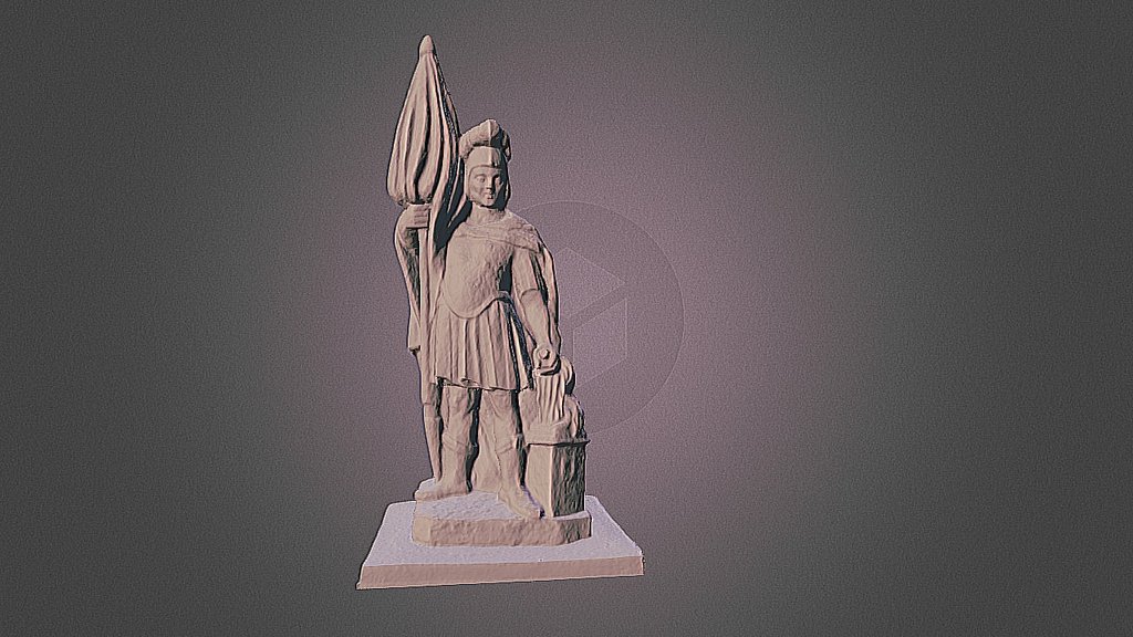 Sculpture of St.Florian - 3D model by jan.zachar [1f16d6a] - Sketchfab