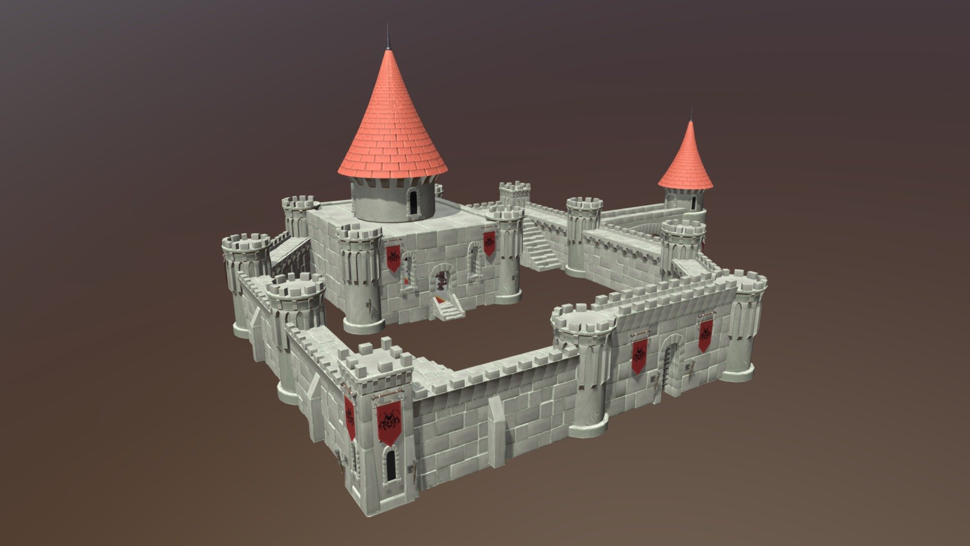 Ant castle - 3D model by Jesse Ojala (@Jesatrala) [1f16fa7] - Sketchfab