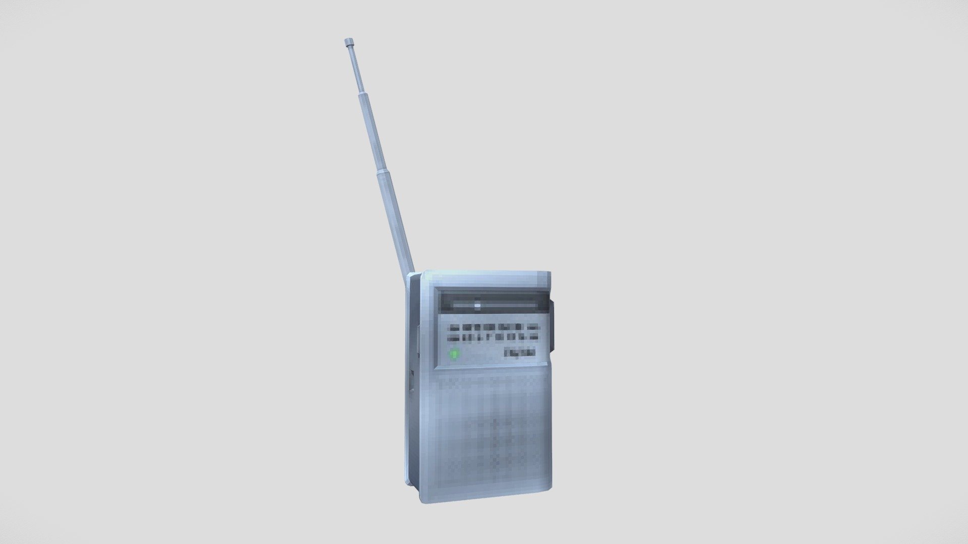 1990s Low Poly Portable Radio - Download Free 3D model by elomation ...