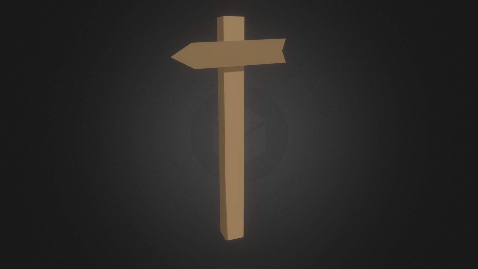 Sign Post - 3D model by LilMissPeachy [1f173ce] - Sketchfab