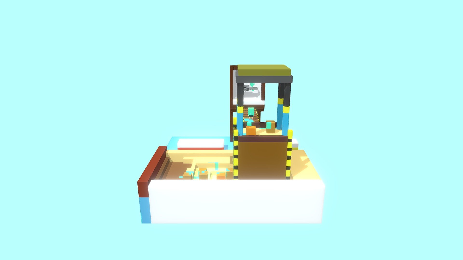 Splatoon Diorama - 3D model by Michail.Klitorakis [1f18466] - Sketchfab