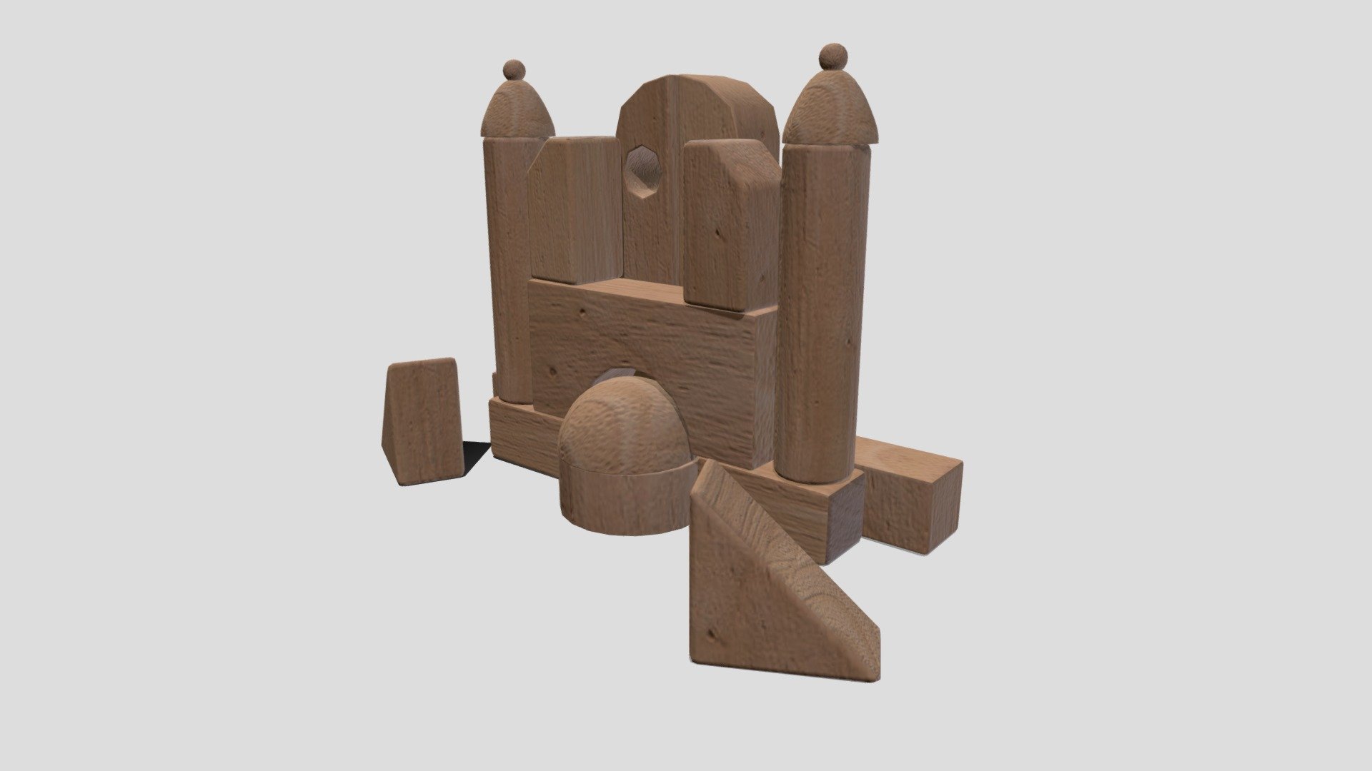 castle - Download Free 3D model by Autumn Mohring (@autumnmohring) [1f18d42] - Sketchfab