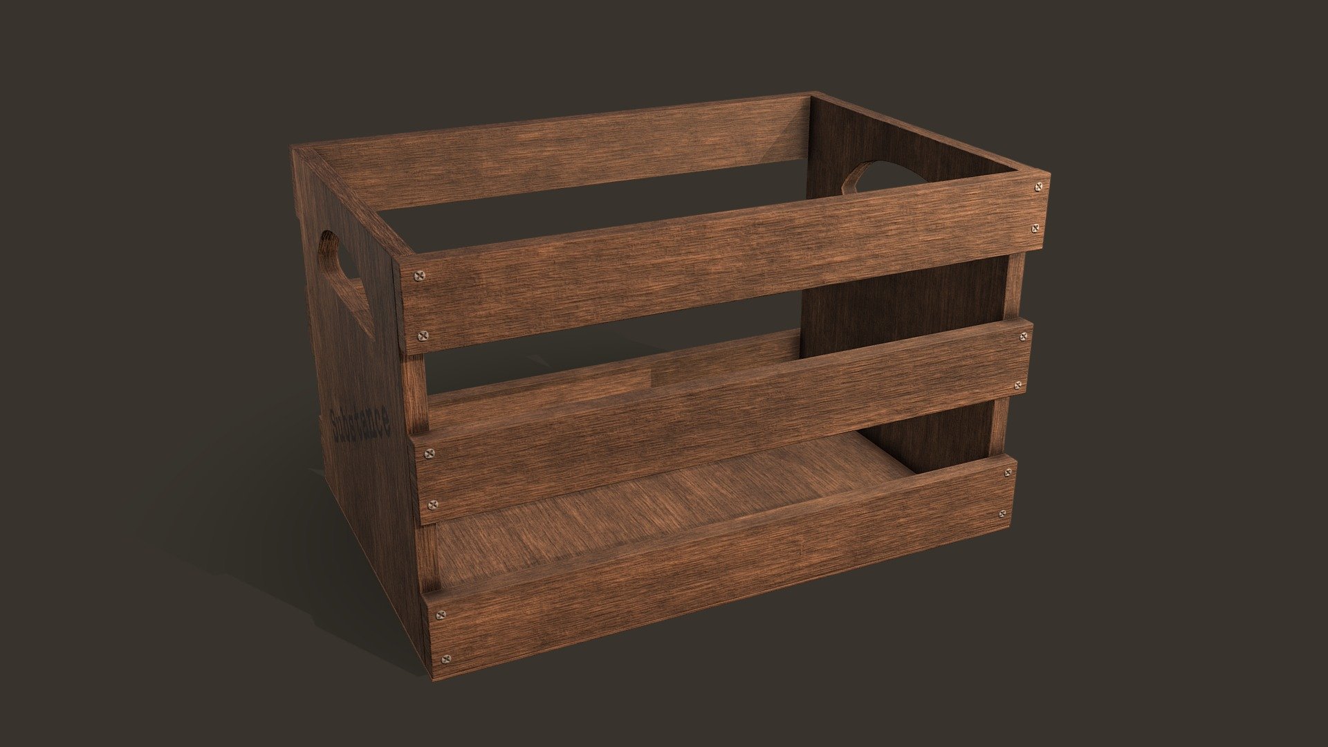 wooden box - Download Free 3D model by Bowen154 [1f19dd3] - Sketchfab