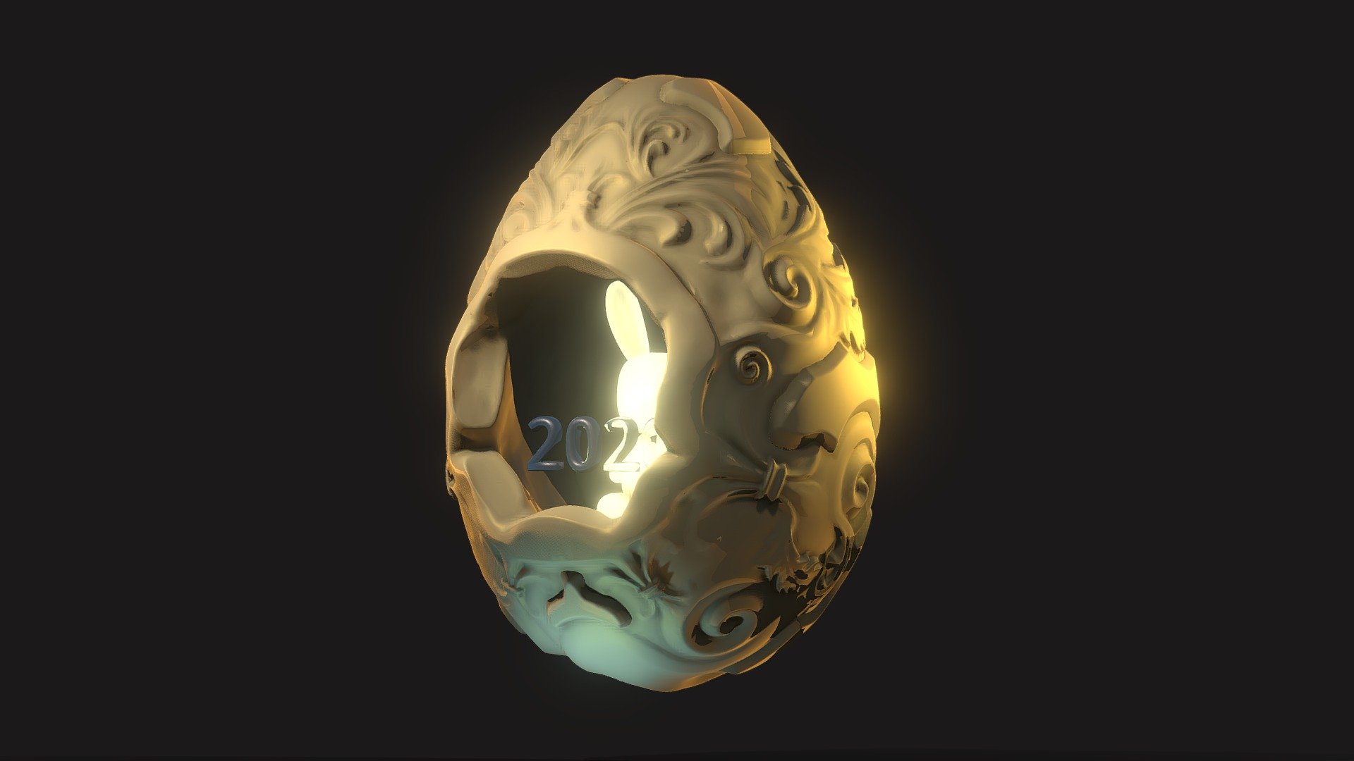 Easter Egg 2020 - Buy Royalty Free 3D model by iggy-design [1f1a7a1 ...