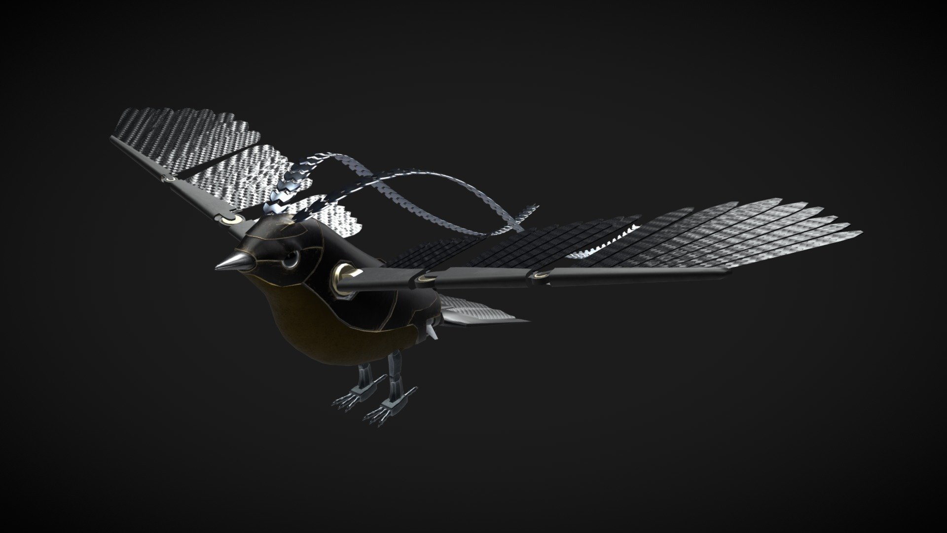 King of Saxony Mecha Bird - Download Free 3D model by butMarlin ...