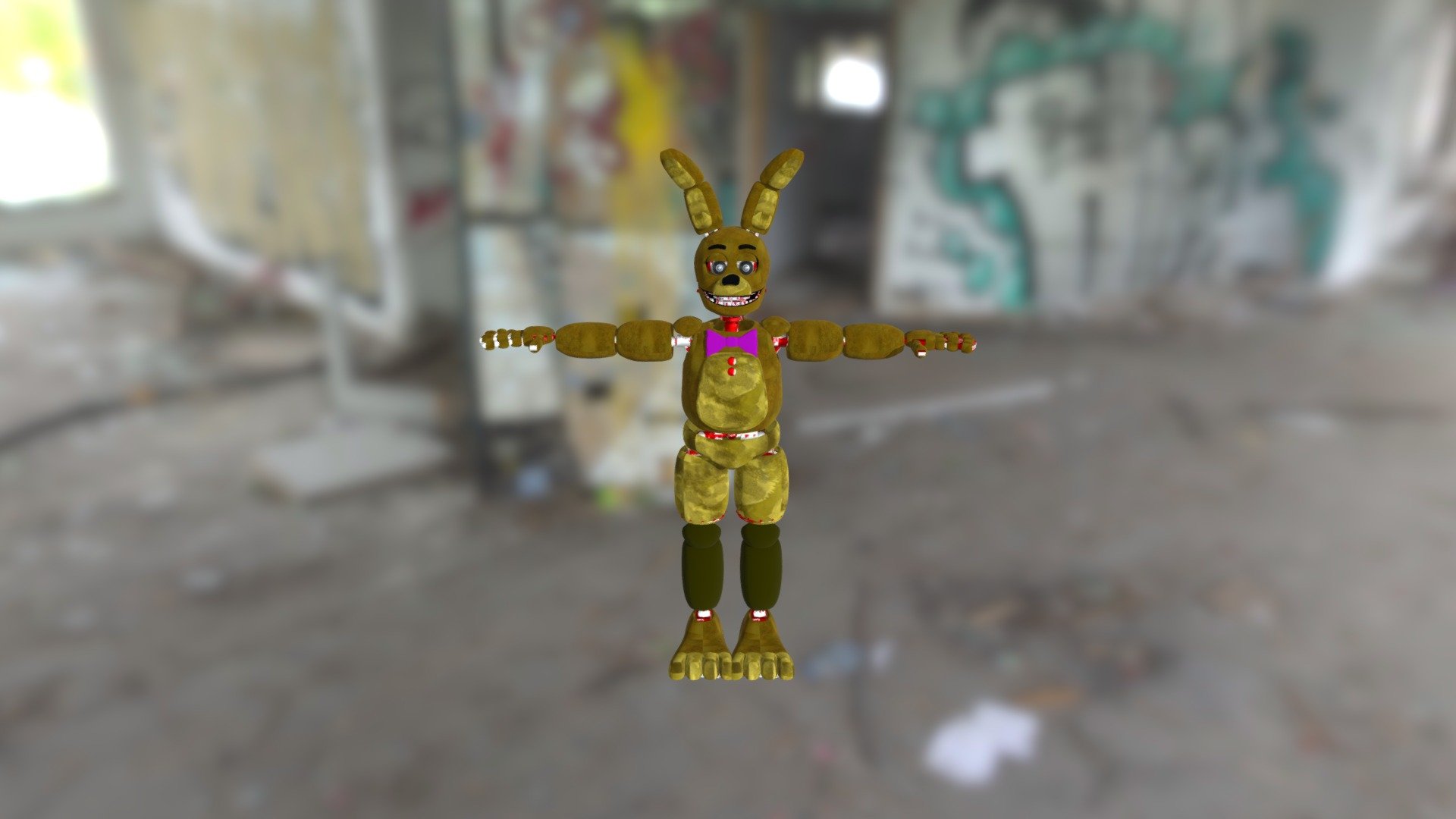 Springbonnie_v.5 - Download Free 3D model by l91995681 [1f1d0cf ...
