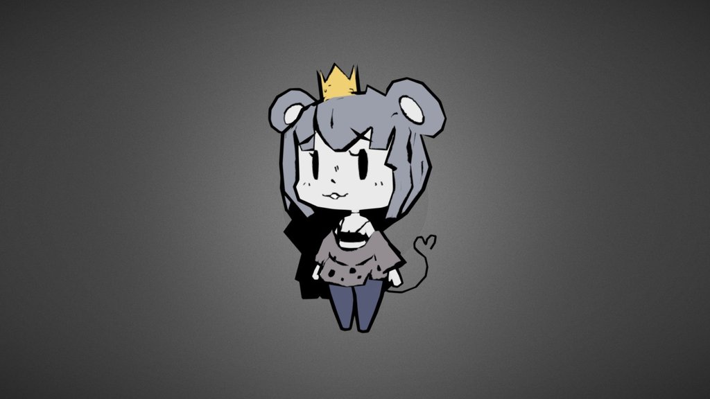 Towergirls - Mouse Princess - 3D model by nekavoq [1f1e551] - Sketchfab