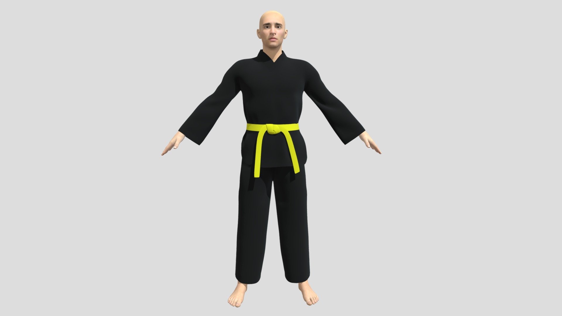 Karate Fighter - Buy Royalty Free 3D model by trish.j2109 [1f1feec ...