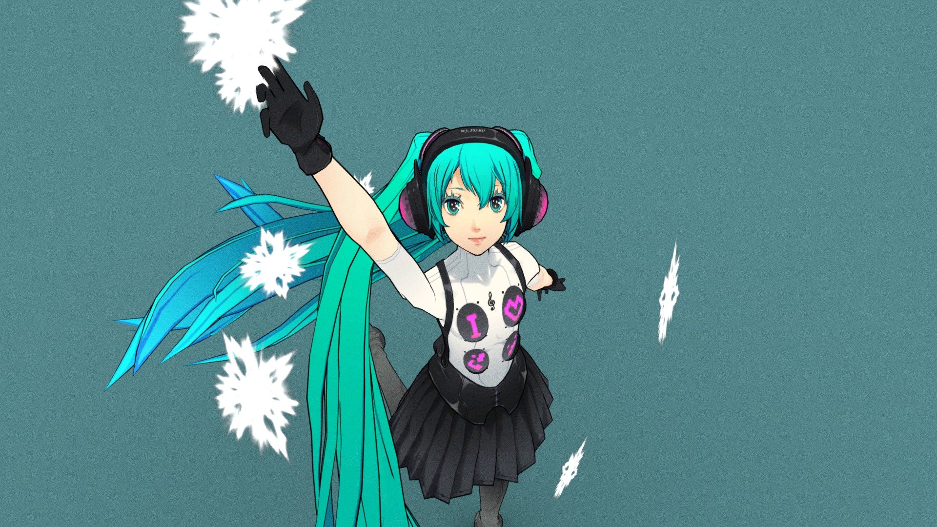 Hatsune Miku persona 4 - Download Free 3D model by 雨宮レン (@oscar3dmodel ...