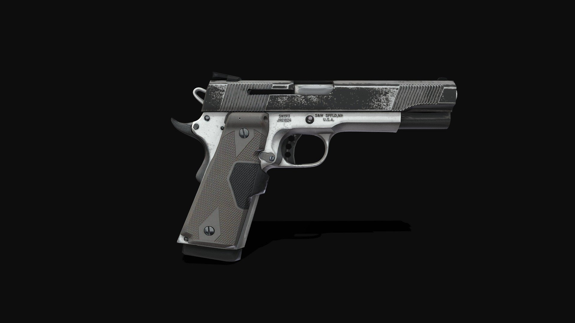 M1911 Handgun - Download Free 3D model by SINNIK [1f22096] - Sketchfab