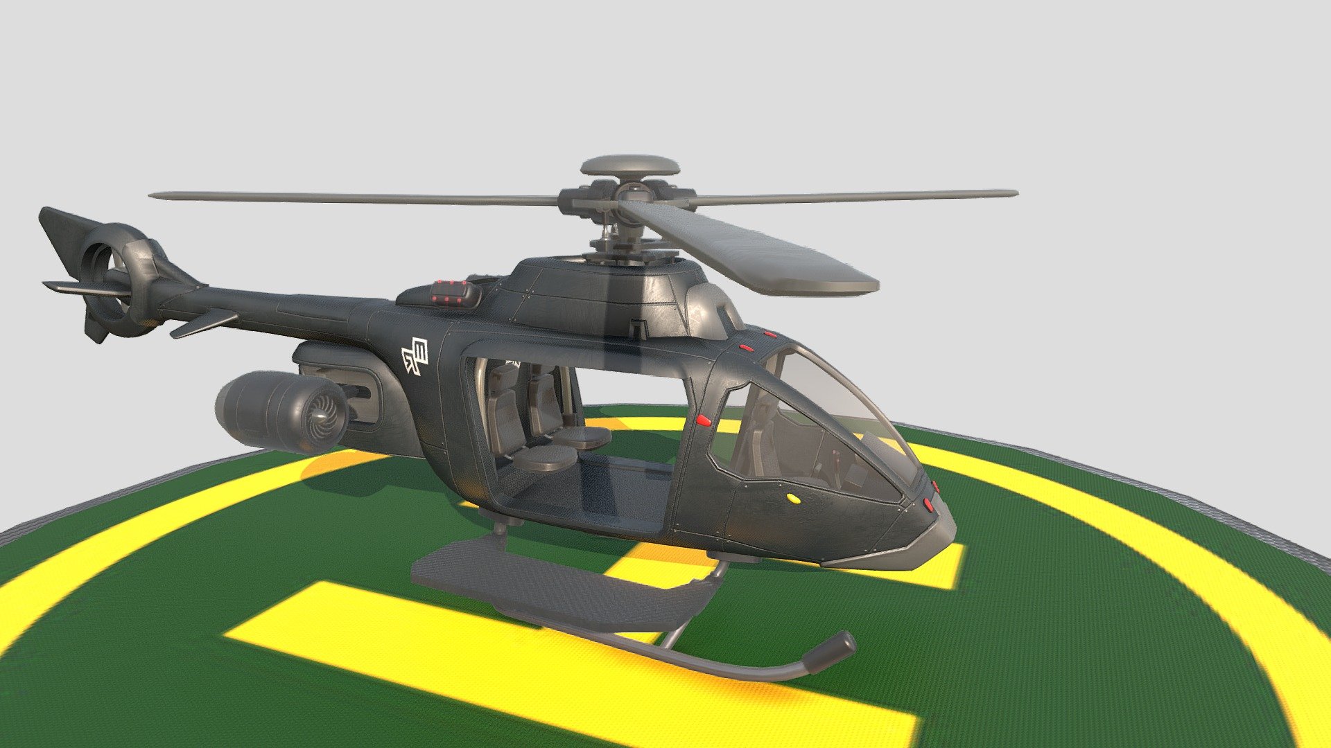 Helicopter 3d Game Model - 3D model by Manpreet Rana (@Manpreetrana007 ...
