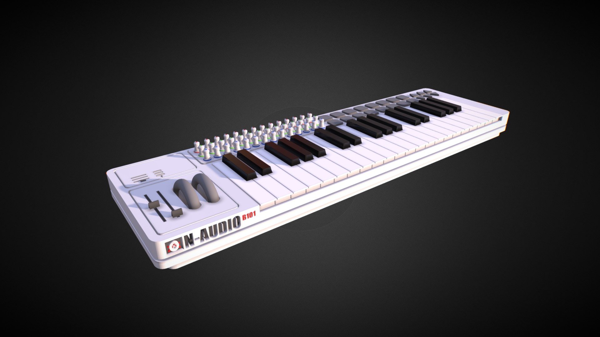 3D Synthesizer [N-Audio B101] - Download Free 3D model by Michael Emory ...