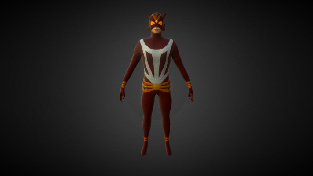 Sunfire character - 3D model by Steven Zhu (@StevenZyz) [1f2645a ...