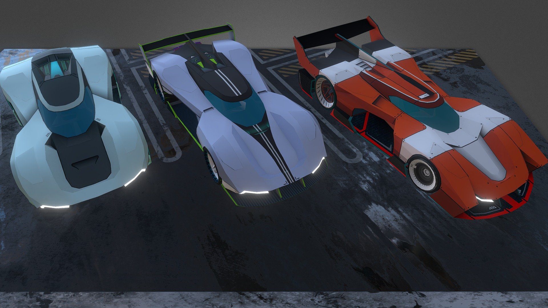 Velocita: Prototype GT-02 VTX - 3D model by Frayz94 [1f2684f] - Sketchfab